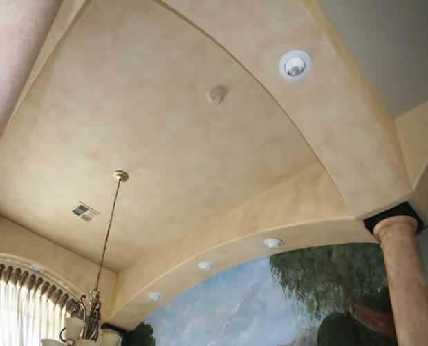 Faux Fireplace TX, Custom Mural Painting Texas, San Antonio Column Faux ...