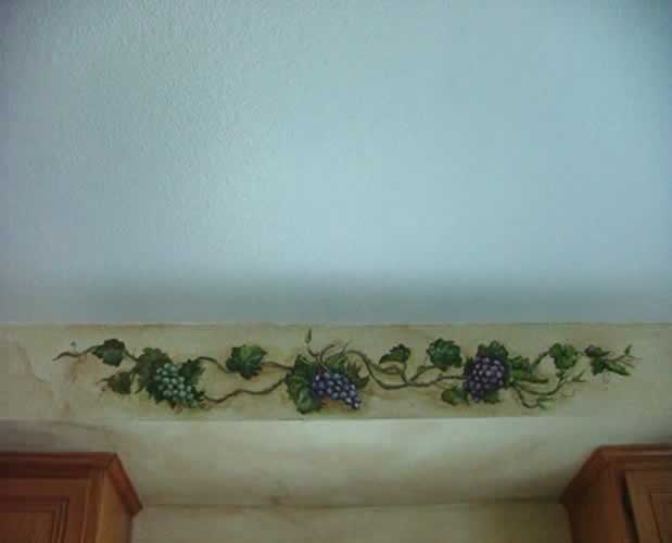 Faux Fireplace TX, Custom Mural Painting Texas, San Antonio Column Faux ...